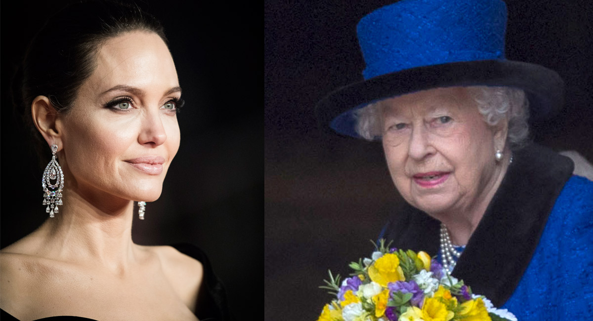 Angelina Jolie alaba a Isabel II - Revista Caras