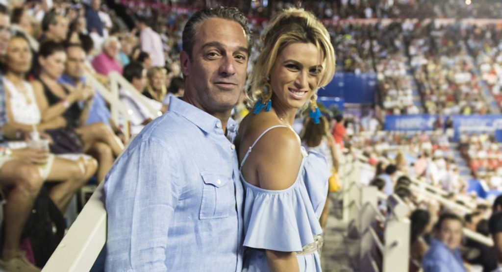 Carlos Slim Domit y María Elena Torruco en la final del Abierto de ...