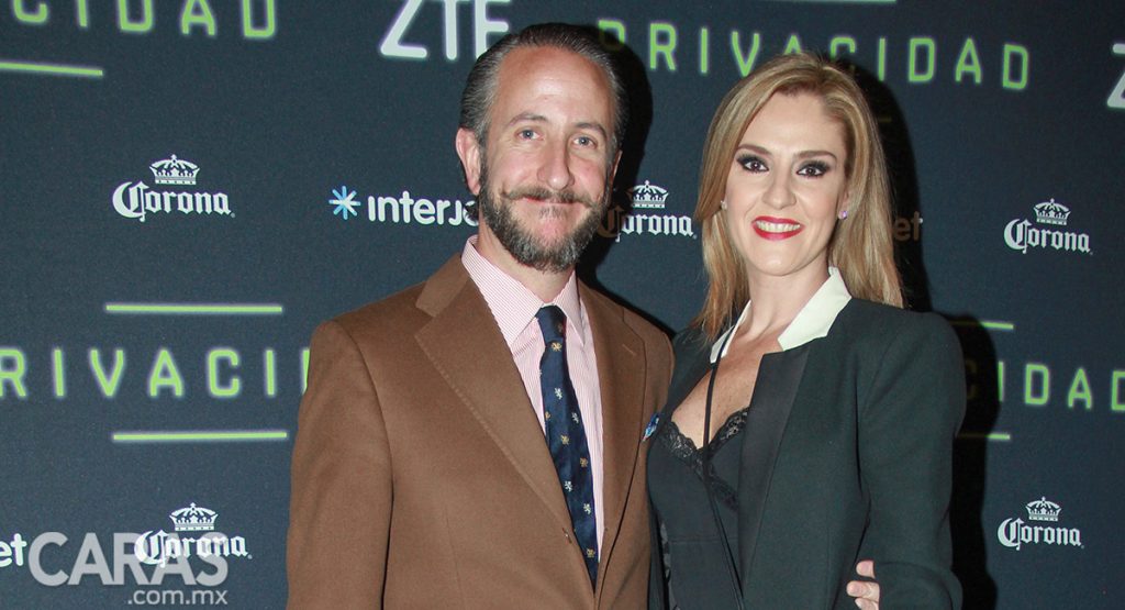 Chantal Andere y Enrique Rivero Lake en el estreno de 'Privacidad ...
