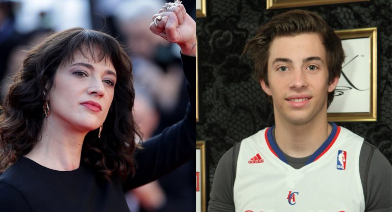 Revelan foto íntima de Asia Argento y Jimmy Bennett