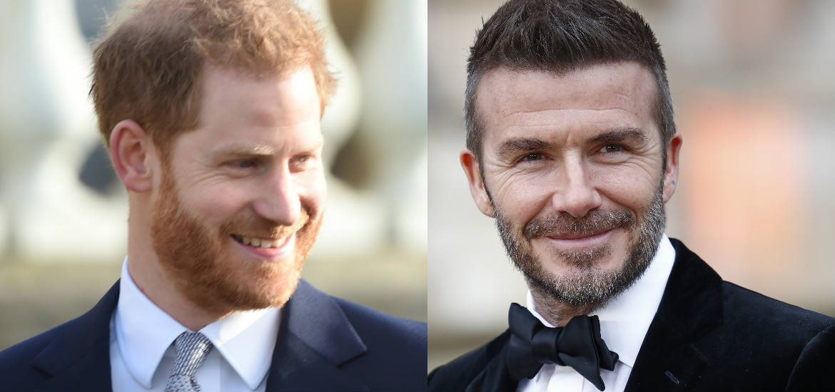 David Beckham está muy 'orgulloso' del príncipe Harry - Revista Caras