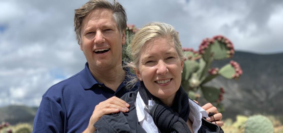 Christopher Landau celebra el cumpleaños de su esposa - Revista Caras