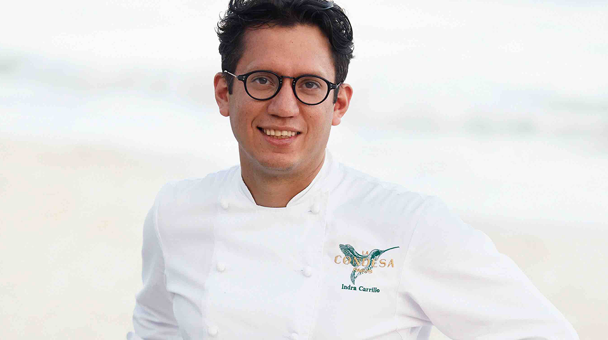El chef mexicano Indra Carrillo y su restaurante en París