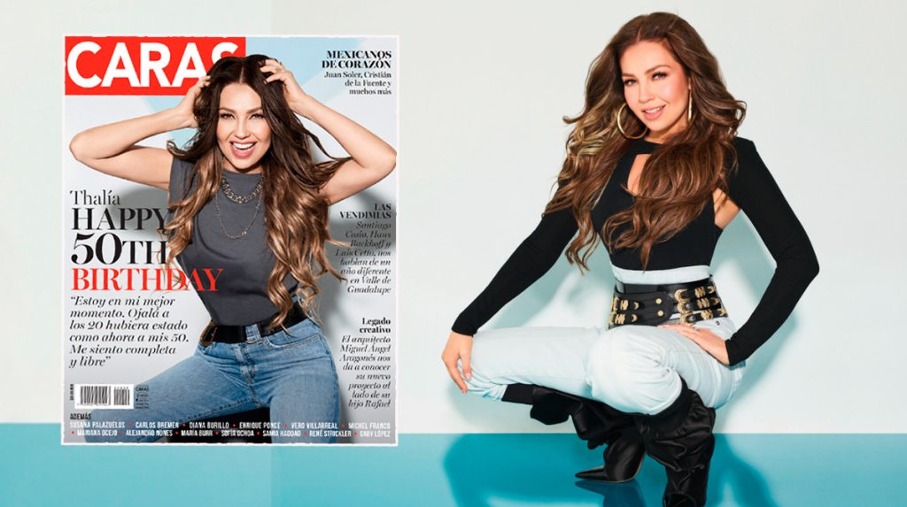 #Exclusiva: ¡Felices 50 años Thalía! - Revista Caras