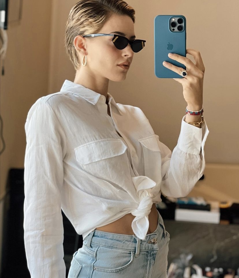 Mariana Rodríguez, primera dama de NL se cortó el cabello por esta razón