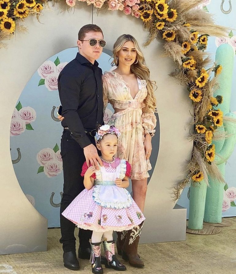 María Fernanda, la hija menor de El Canelo sorprende por lo mucho que ...