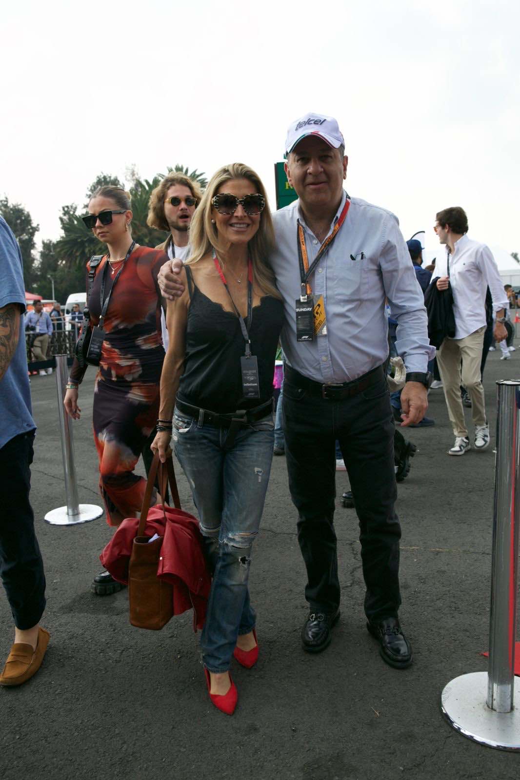 GP de México: Las parejas que asistieron al Autódromo Hermanos Rodríguez