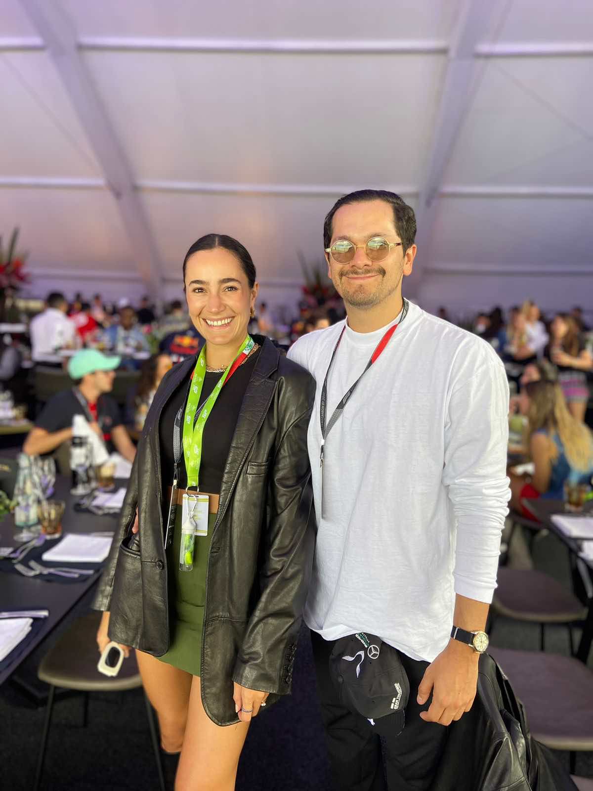 GP de México: Las parejas que asistieron al Autódromo Hermanos Rodríguez