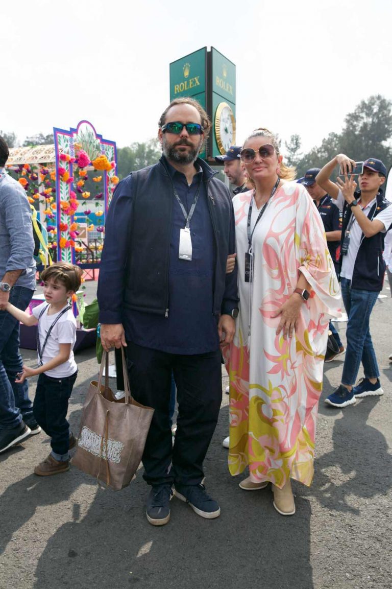 GP de México: Las parejas que asistieron al Autódromo Hermanos Rodríguez