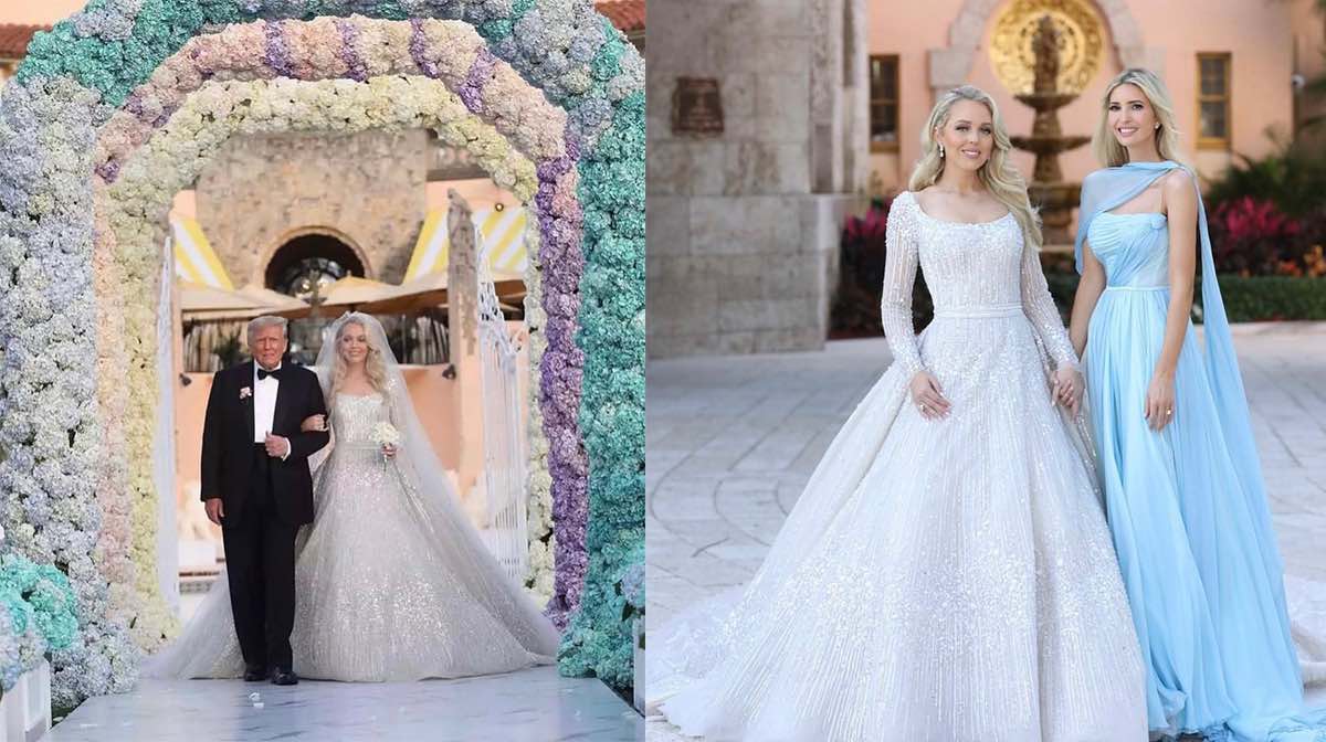 Así fue la lujosa boda de Tiffany, la hija menor de Donald Trump Así fue la lujosa boda de Tiffany, la hija menor de Donald Trump